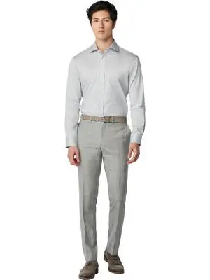 INDOCHINO Sydney Check Light Pants - Gray
