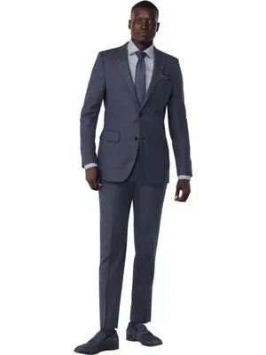 INDOCHINO Monterosso Deep Blazer - Blue