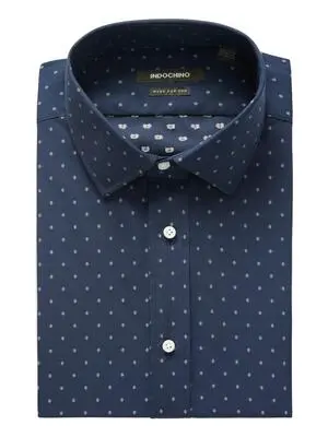 INDOCHINO Hyde Dobby Shirt - Navy