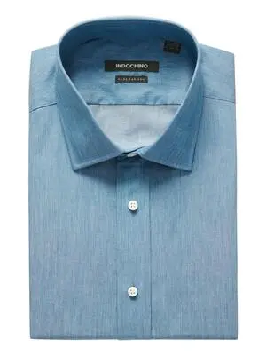 INDOCHINO Lea Washed Light Shirt - Blue
