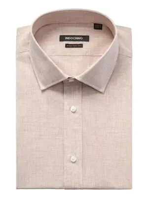 INDOCHINO Ospringe Chambray Shirt - Cream