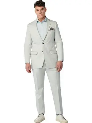 INDOCHINO Hartley Cotton Stretch Light Blazer - Gray