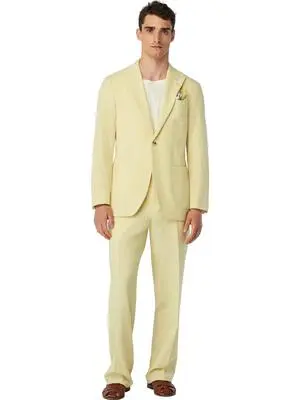 INDOCHINO Mondovi Seersucker Soft Suit - Yellow