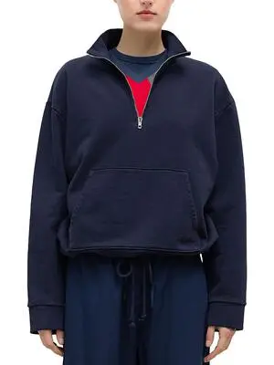 LESET Jamie Anorak Sweatshirt - Midnight