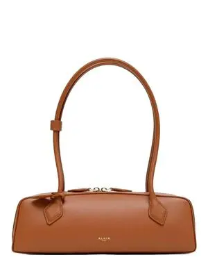 Alaïa Alaïa Le Teckel Medium Leather Handbag Brown