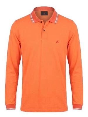 Peuterey Polo Shirt Size Cotton, Elastane - Orange