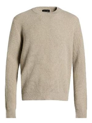 ROBERTO COLLINA Merino Wool & Cashmere Sweater - Sand
