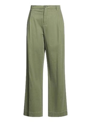 BRIGLIA 1949 Straight-leg Cotton Twill Pants - Green