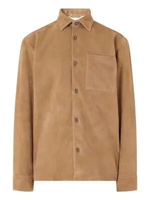 Nn07 Freddy Suede Jacket - Beige