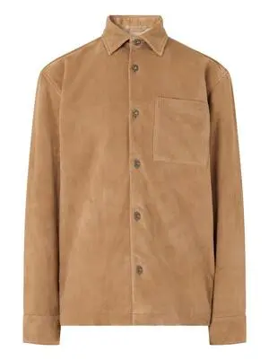 Nn07 Freddy Suede Jacket - Neutrals