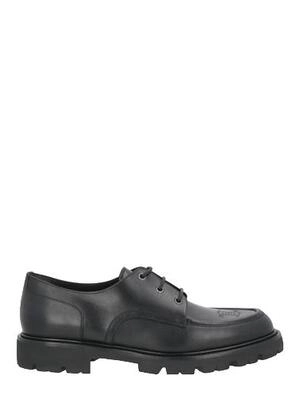 Celine Leather Lace-up Shoes - Black