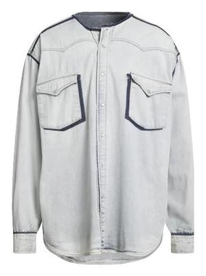 MAISON MARGIELA Denim Shirt Size Cotton - Blue