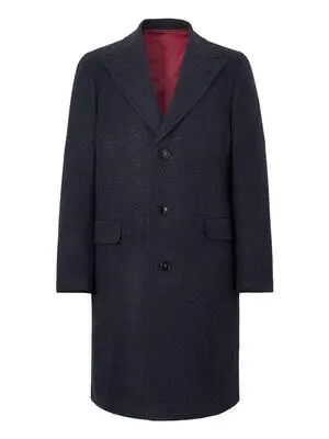 CANALI Canali Wool And Cashmere Blend Coat