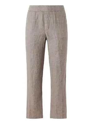 JAMES PERSE Straight-leg Linen Suit Trousers - Beige