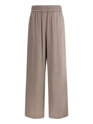 Brunello Cucinelli Brunello Cucinelli Palazzo Straight Leg Pants Nude