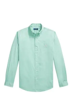 Polo Ralph Lauren Logo Embroidered Curved Hem Shirt - No