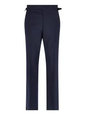 VIVIENNE WESTWOOD High Waisted Straight Leg Trousers - Black