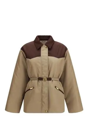 Versace Versace Long-Sleeved Belted Jacket No