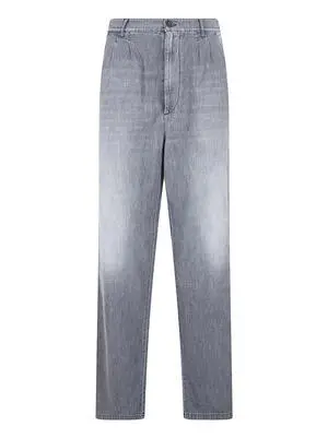 MAISON MARGIELA Straight Leg Jeans - Gray