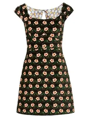 LA DOUBLEJ La Double J Arabesque Mini Dress