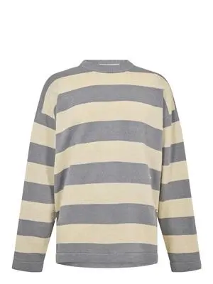 STONE ISLAND Stone Island Striped Crew Neck Sweater