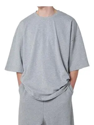 ENTIRE STUDIOS Crew-neck Straight-cut T-shirt - Grey