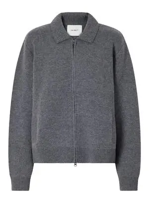 LISA YANG Aleyda" Cashmere Zip-up Cardigan - Gray