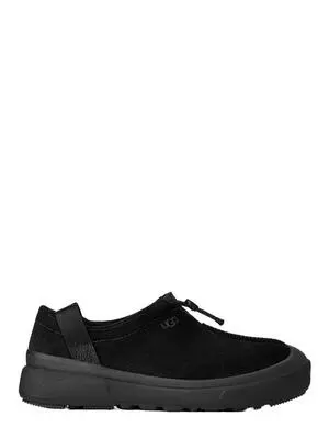 UGG Tasman Outpost Waterproof Suede Clogs - Black