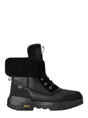 UGG Adirondack Boot Xxv Leather Lace-up Boots - Black