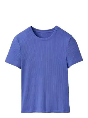UGG Ribbed Crewneck Short Sleeve Tee - Betta
