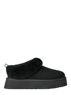 UGG UGG Tazzelle Sheepskin Platform Slippers Black