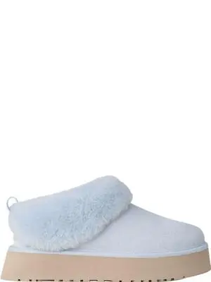 UGG UGG Tazzelle Sheepskin Platform Slippers Sky Blue