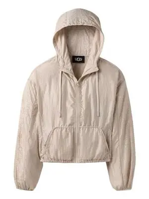 UGG UGG Chiara Full-Zip Hooded Jacket Bluff