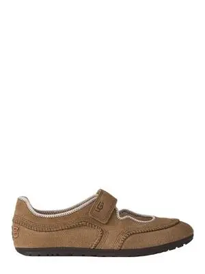 UGG UGG Quill Mary Jane Sheepskin Shoes Light Bronze