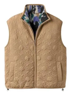 UGG Sun Splatter Reversible Quilted Vest - Betta Multi