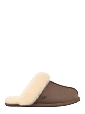 UGG UGG Scuffette II Suede Sheepskin Slipper Black/