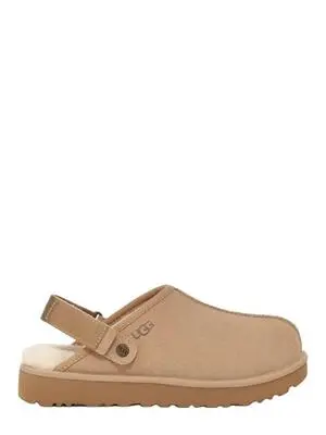 UGG UGG Lanah Suede Clog Slippers Sand