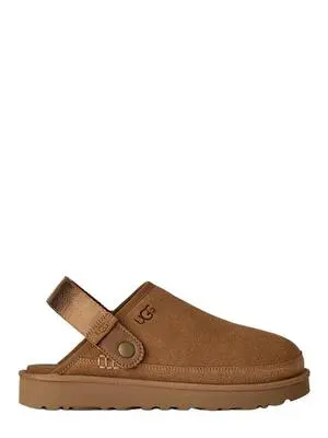 UGG Goldencoast Clog Ii Suede Shoes - Chestnut