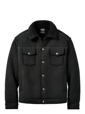 UGG Janson Fluff Jacket Ii Fleece - Black
