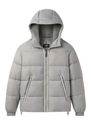 UGG Xayden Braid Puffer Jacket - Cobble