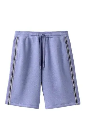UGG Tasman Short Bottoms With Braid Trim - Dusted Iris Heather