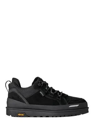 UGG Lowmel Guard Gtx Waterproof Suede Lace-up Boots - Black