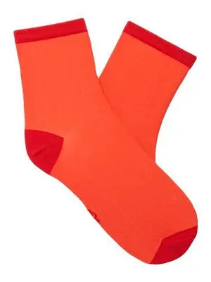 UGG Lyrie Sheer Quarter Sock - Red Saffron