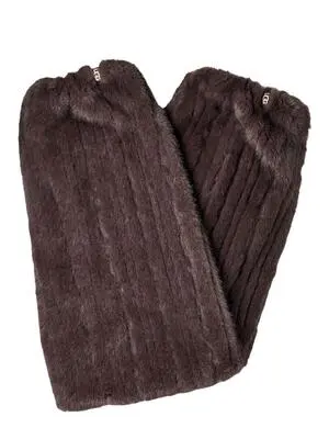 UGG Ismay Faux Fur Leg Warmer - Burnt Cedar