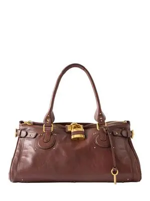 Chloé CHLOÉ Paddington Large Leather Bag Brown