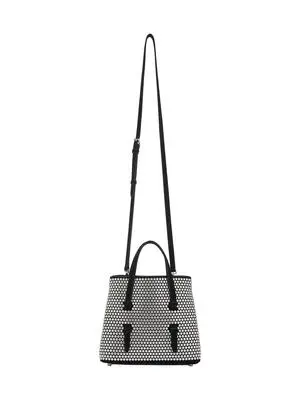 ALAÏA ALAÏA Mina 20 Studded Suede Bag
