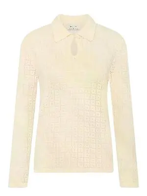 The Upside Frederica Open-knit Sweater - Neutrals