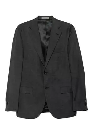 Corneliani Check-pattern Single-breasted Suit - Grey