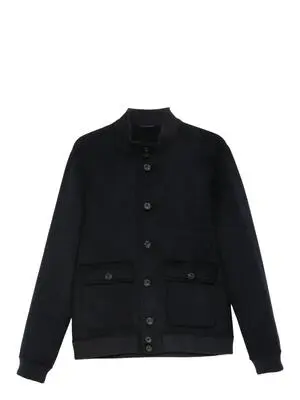 OMC OMC Emilio Button-Up Wool Coat