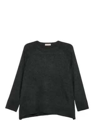 PUROTATTO Raglan Sleeve Sweater - Grey